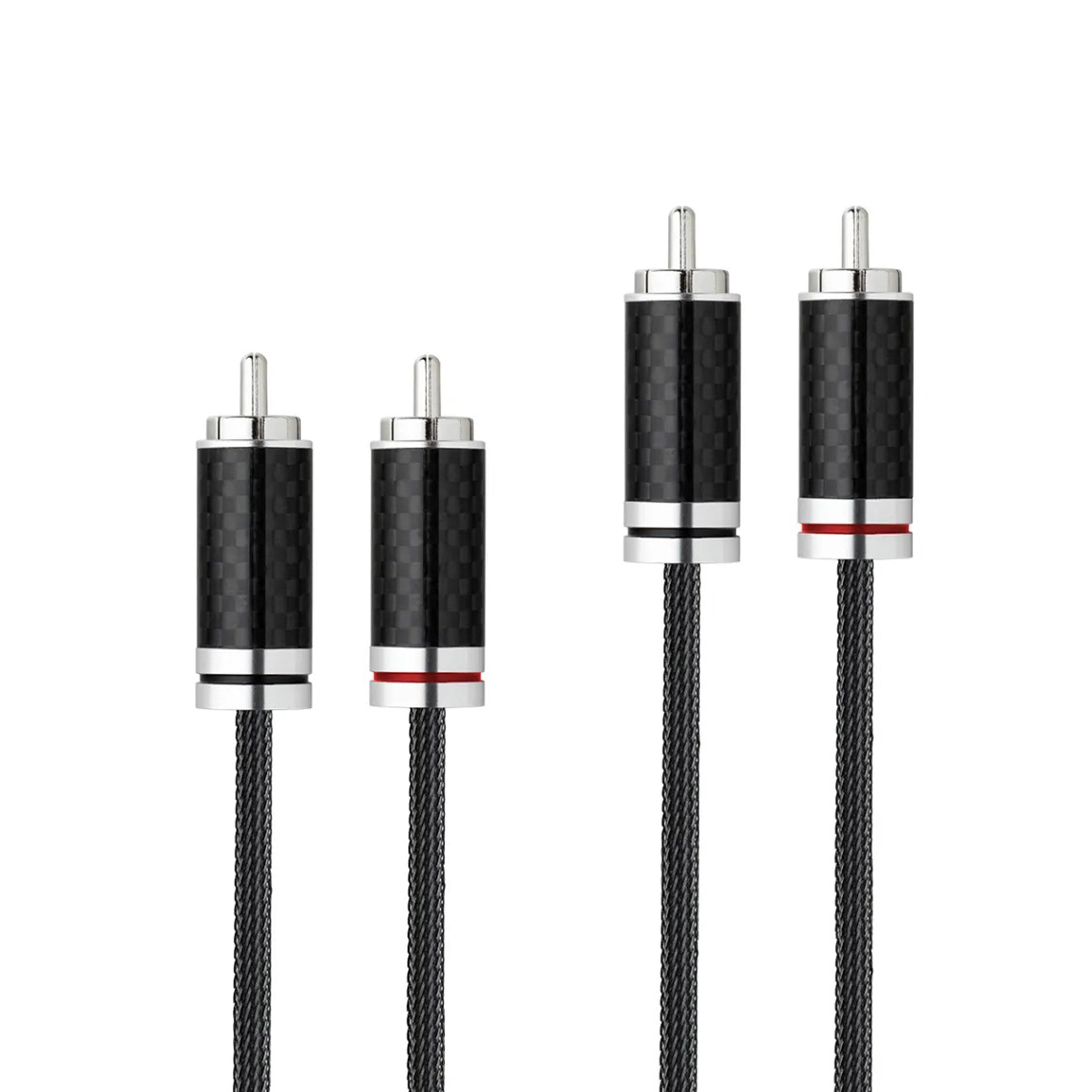 Pro-Ject Connect It Line RS RCA / RCA (No Ground Wire - Pure Silver)