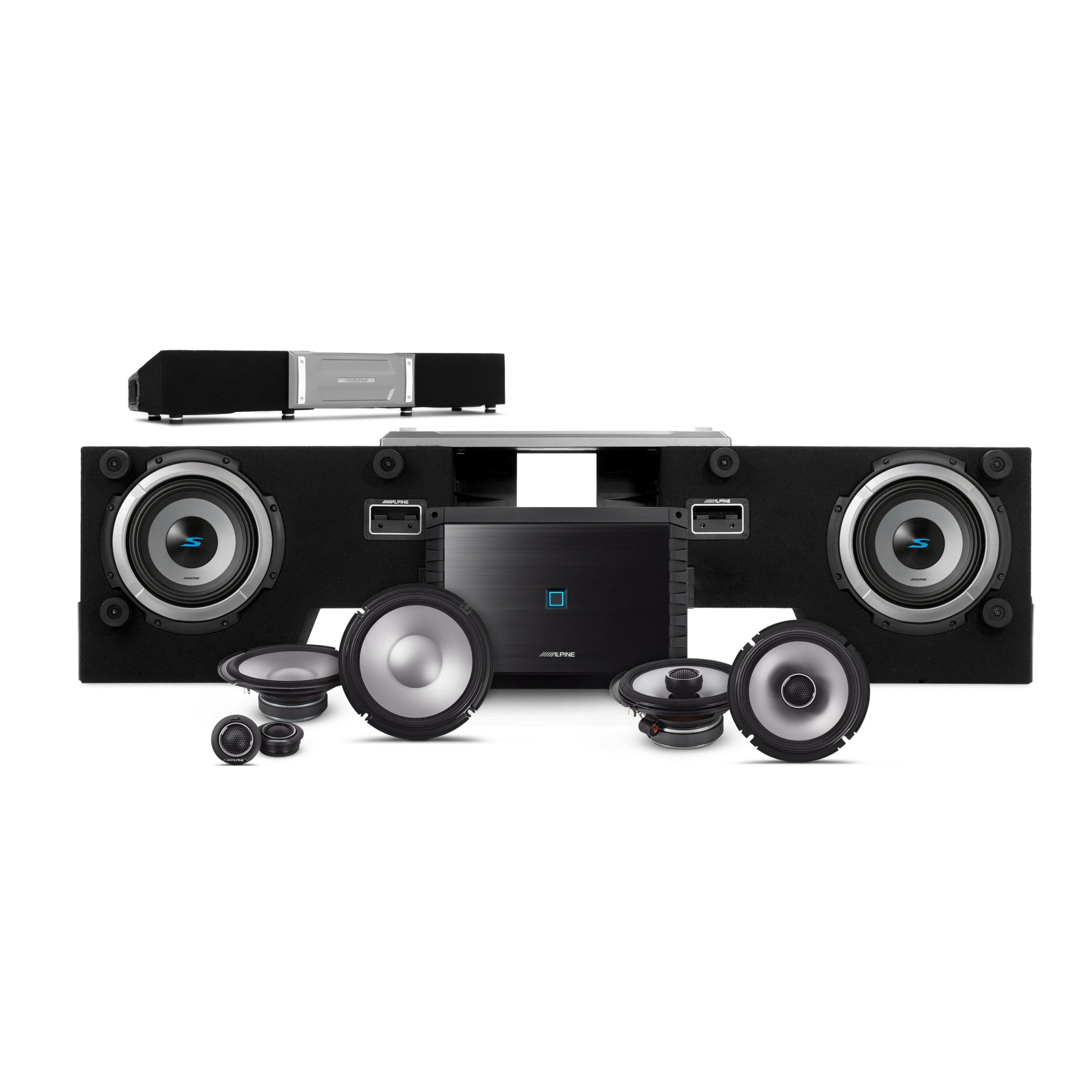 Alpine PSS-23FORD-F150BO 8-Speaker Premium Sound System Upgrade for 20