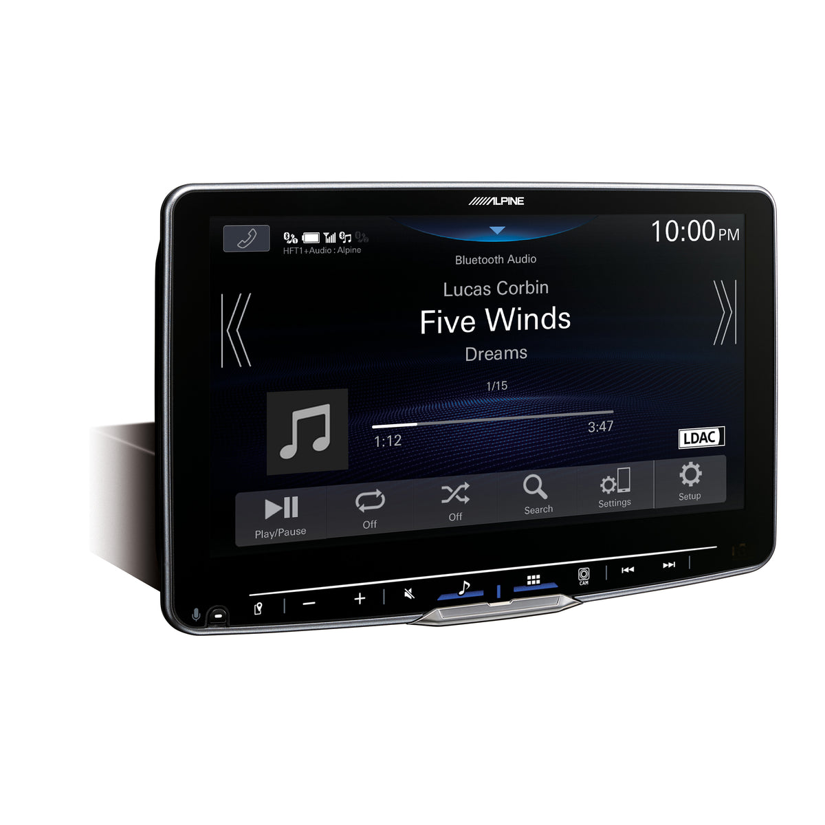 Alpine iLX-F509 Halo9 Multimedia Receiver with 9-inch Floating Touchsc